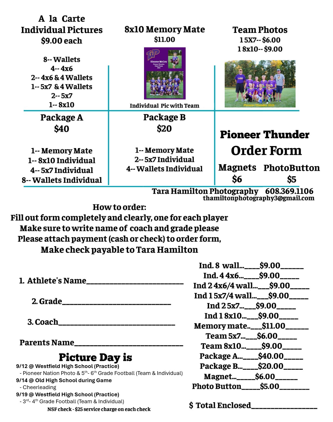 Pioneer Thunder Flag Football & Cheerleading > Home